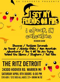 Tickets for I Set My Friends on Fire at The Ritz 4/9 in Warren from ...