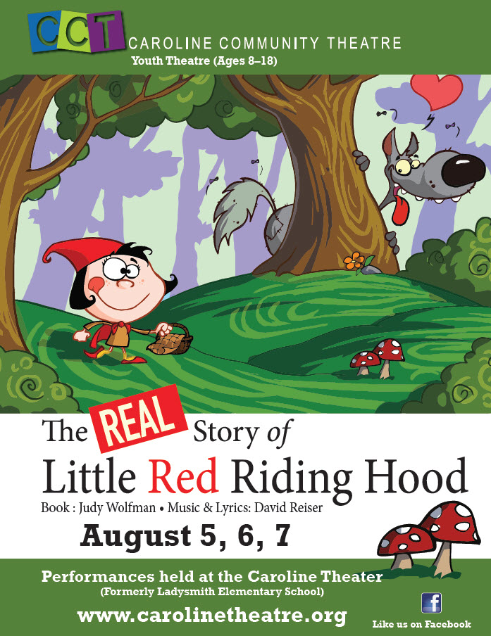 Tickets for The Real Story of Little Red Riding Hood in Ruther Glen ...