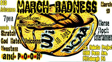 Tickets for March Badness in Pittsburgh from ShowClix