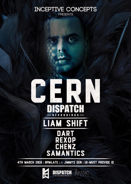 Tickets for CERN ( NZ ) ** DISPATCH RECORDINGS ** in Northbridge from Ticketbooth