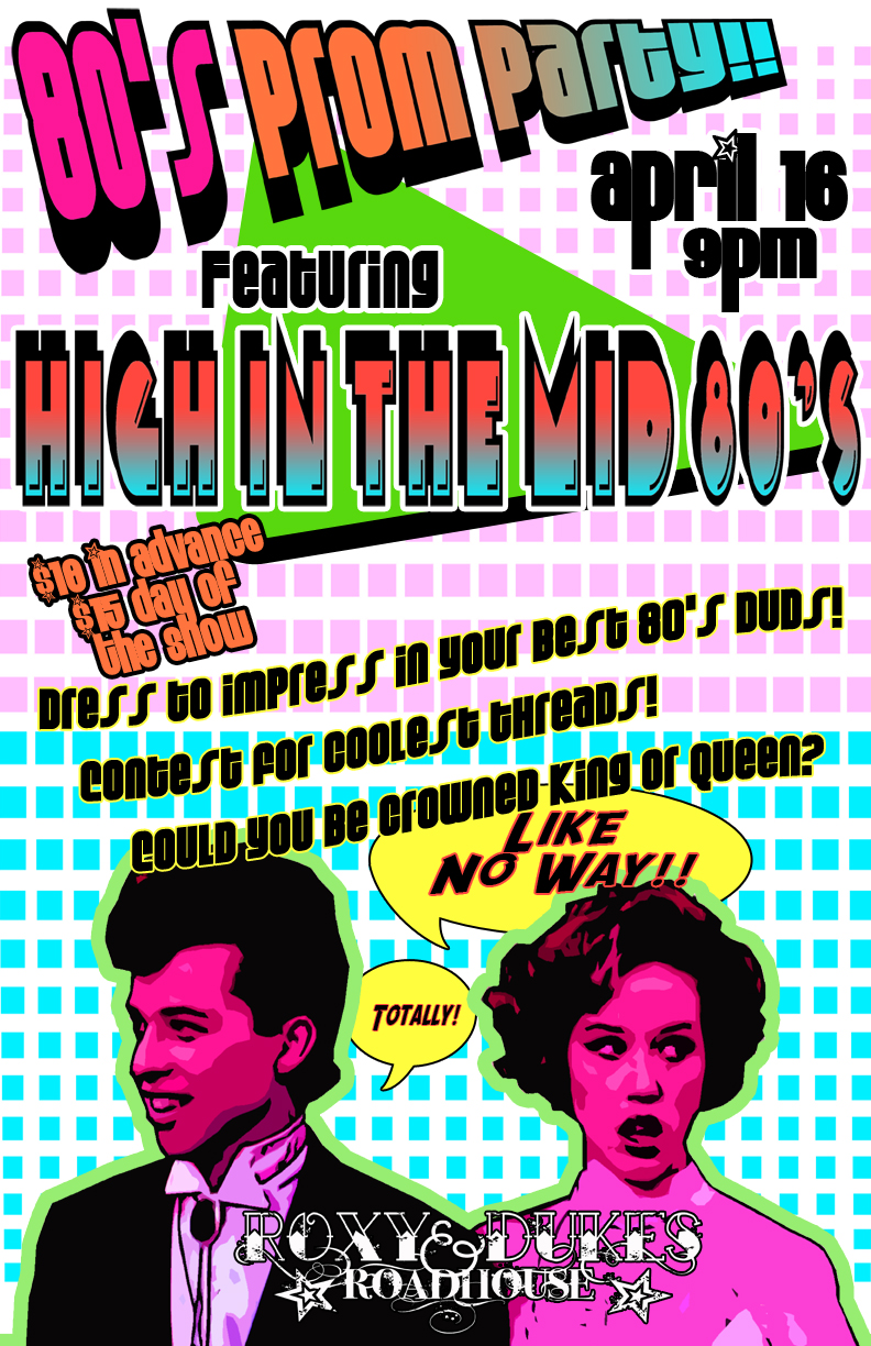 Tickets for Eighties Prom in Dunellen from ShowClix