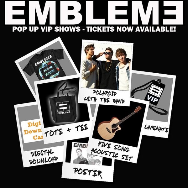 Tickets for Emblem3 VIP Package: Nashville in Gallatin from ONELIVE