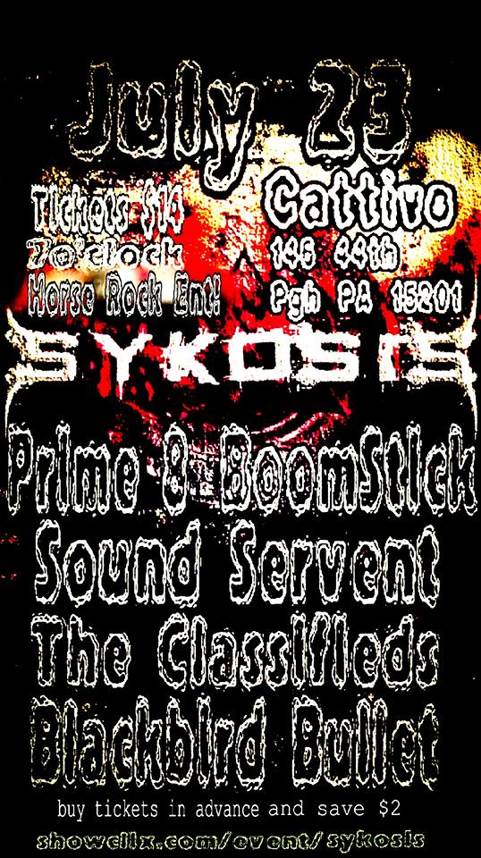 Tickets for Sykosis in Pittsburgh from ShowClix