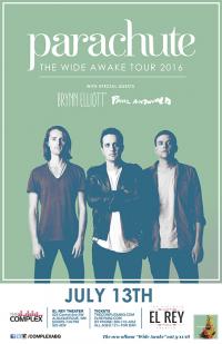 Tickets for PARACHUTE - The Wide Awake Tour in Albuquerque from The Complex