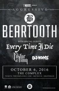 Tickets for Beartooth: The Aggressive Tour in Salt Lake City from The ...