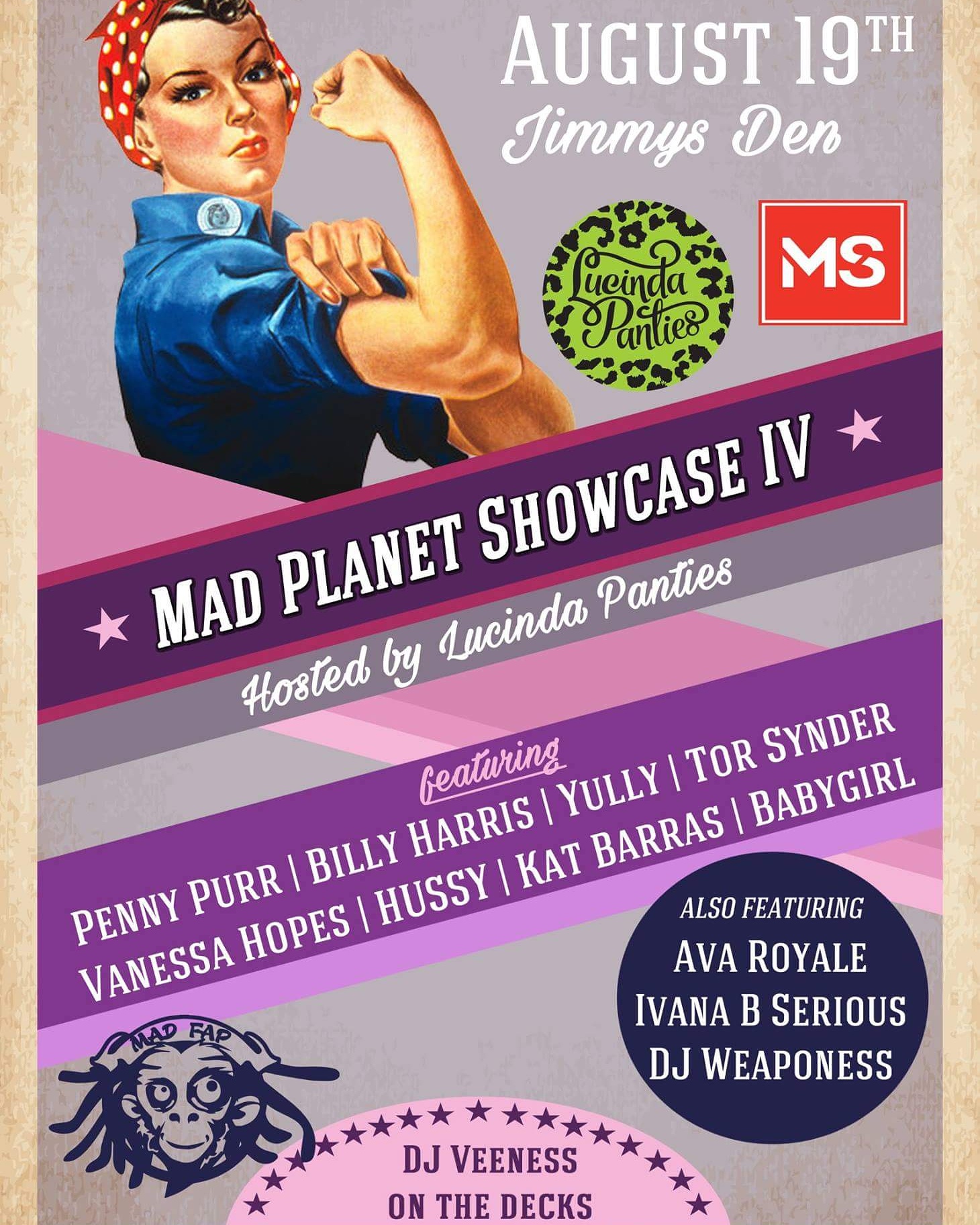 Tickets for MAD PLANET SHOWCASE IV in Northbridge from Ticketbooth