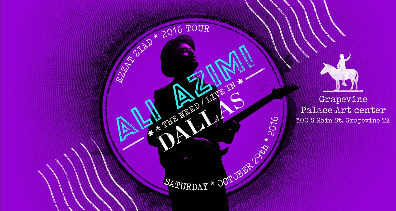 Tickets for Ali Azimi & The Need in Grapevine from Grapevine TicketLine