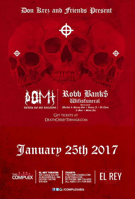 Tickets for Robb Bank$ in Albuquerque from The Complex