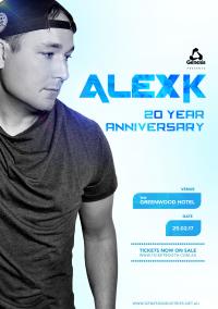 Tickets for Alex K - 20 Year Anniversay in North Sydney from Ticketbooth