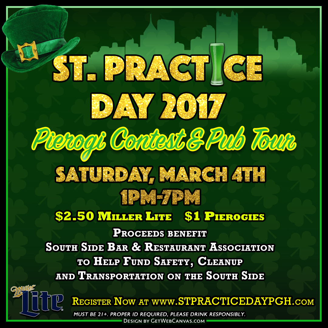 Tickets for St. Practice Day 2017 - Pierogi Contest & Pub Tour in ...
