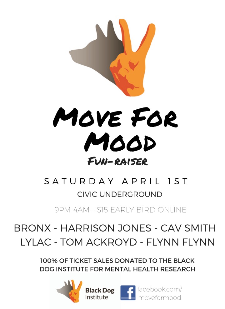 Tickets for Move For Mood Fun-raiser in Sydney from Ticketbooth