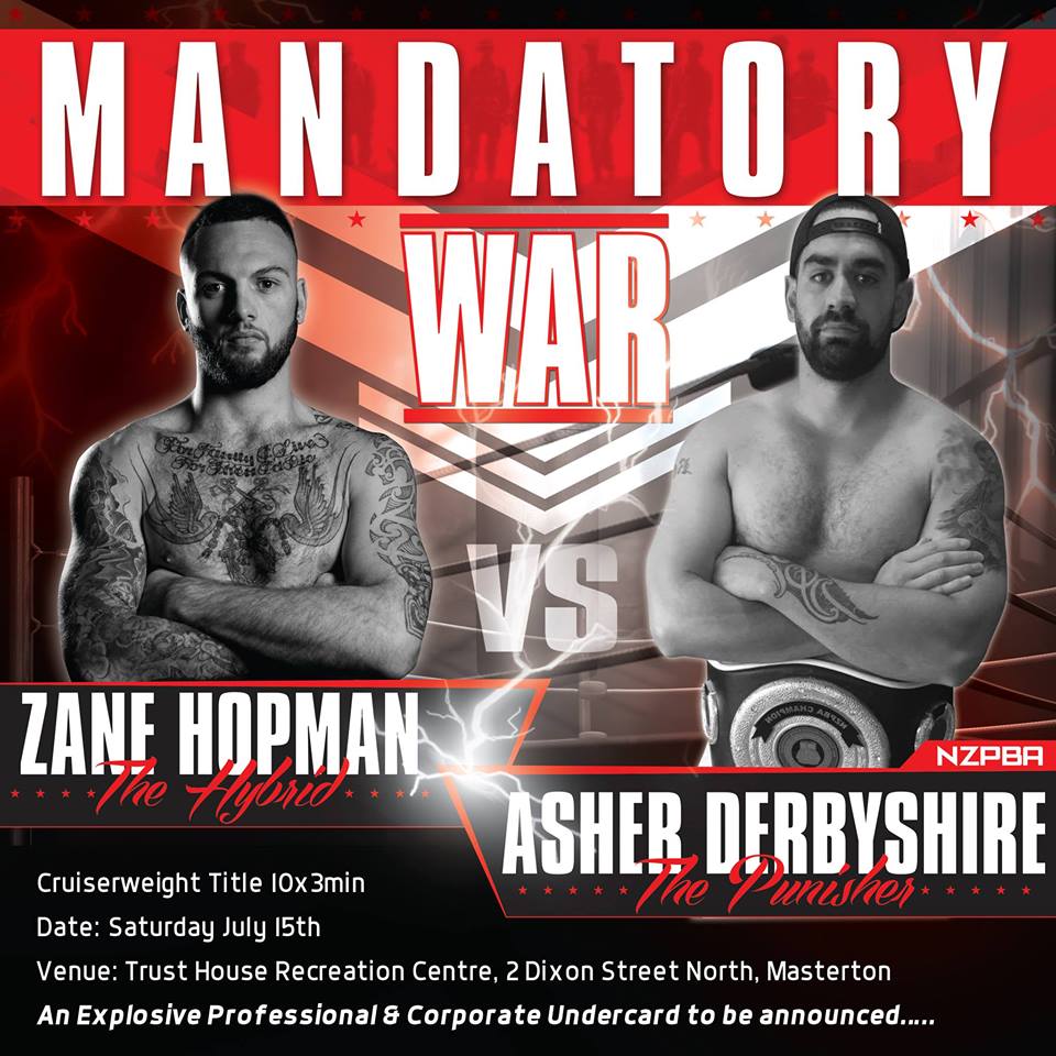 Tickets for CANCELLED - Mandatory War in Masterton from Ticketbooth New ...