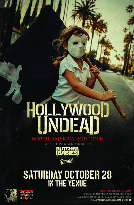 Tickets for Hollywood Undead in Salt Lake City from The Complex