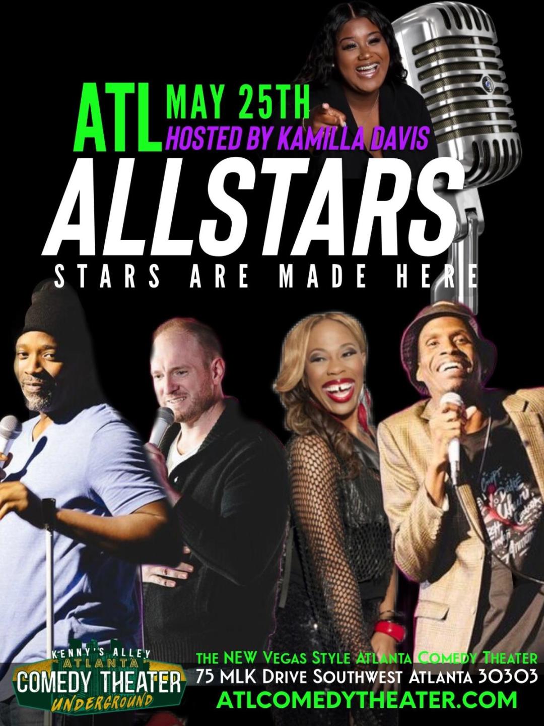 Tickets for Atl Allstars Comedy Showcase Kamilla Davis in Atlanta from ...