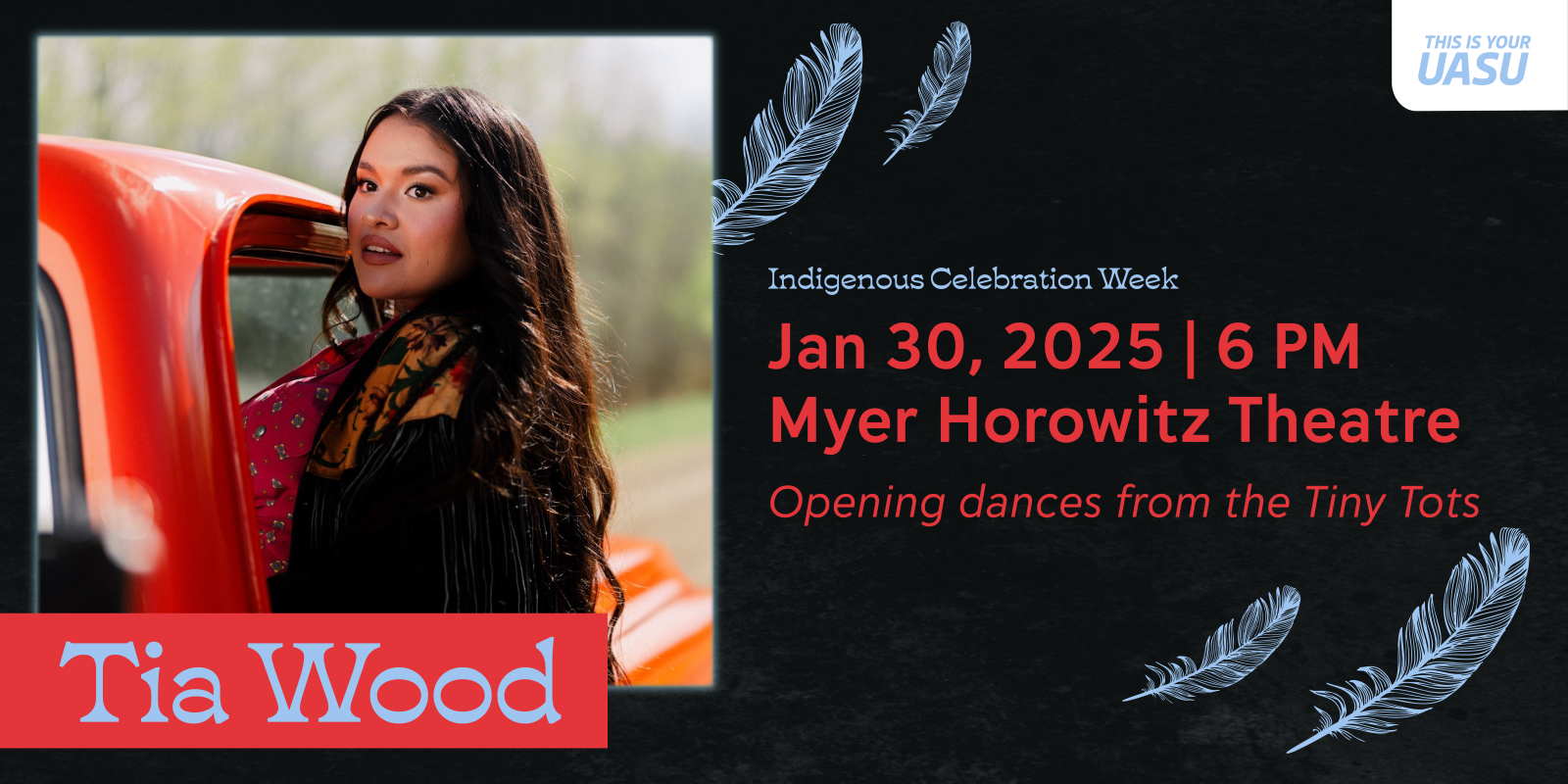 Indigenous Celebration Week presents TIA WOOD in Edmonton - Checkout