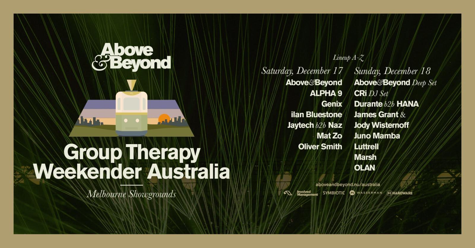 Tickets for Group Therapy Weekender Australia in Ascot Vale from ...