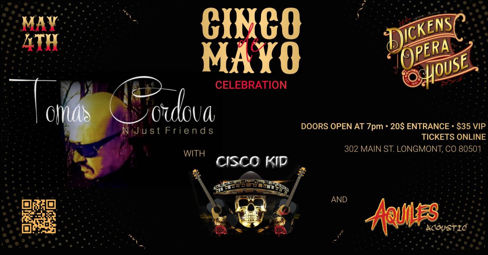 Tickets for Cinco de Mayo Dickens Opera House in Longmont from ShowClix