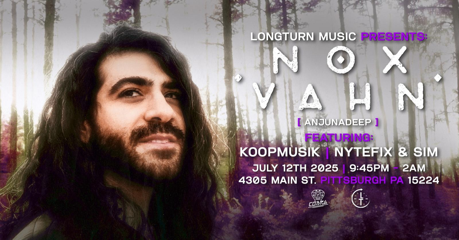 Tickets for Longturn Presents: Nox Vahn in Pittsburgh from ShowClix