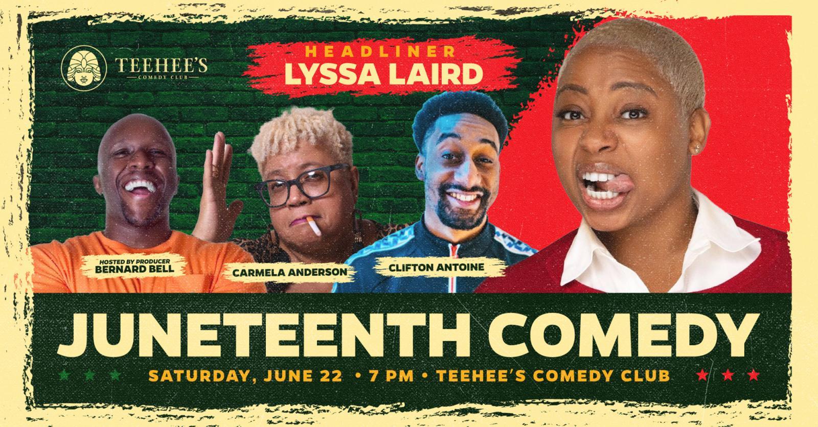 Tickets for Juneteenth Comedy | Lyssa Laird in Des Moines from MIDWESTIX