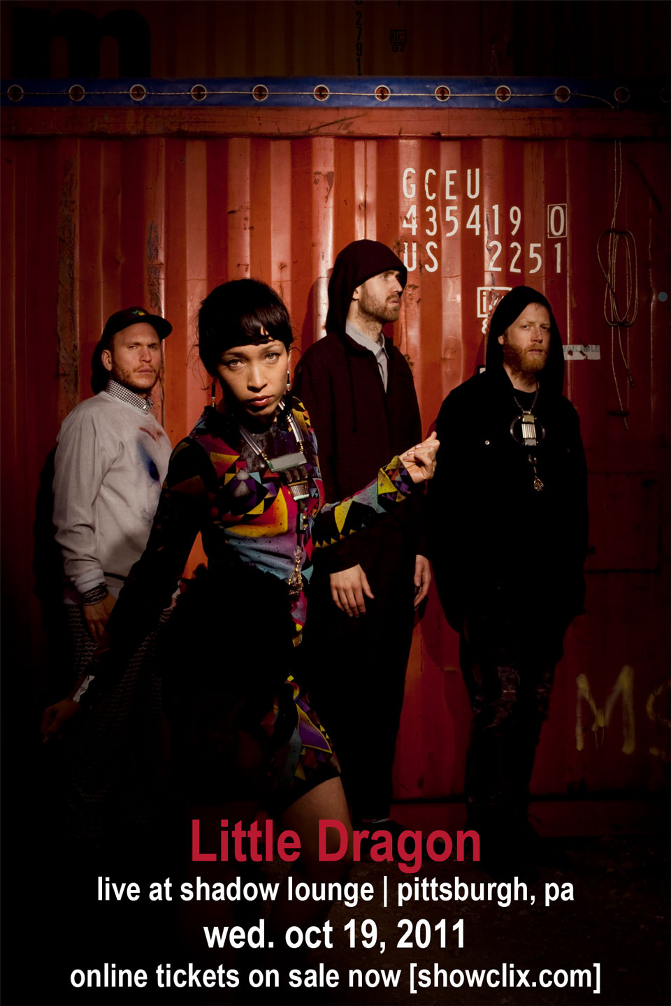 Tickets for Little Dragon live at Shadow Lounge in Pittsburgh from ShowClix