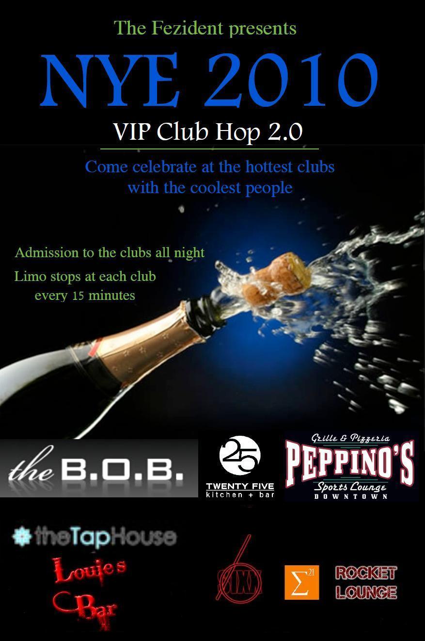 Tickets for NYE 2010 VIP CLUB HOP 2.0 in Grand Rapids from ShowClix