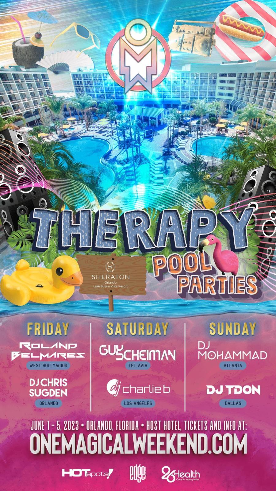 Tickets for Weekend Therapy Pool Party Pass 2023 in Orlando from ShowClix