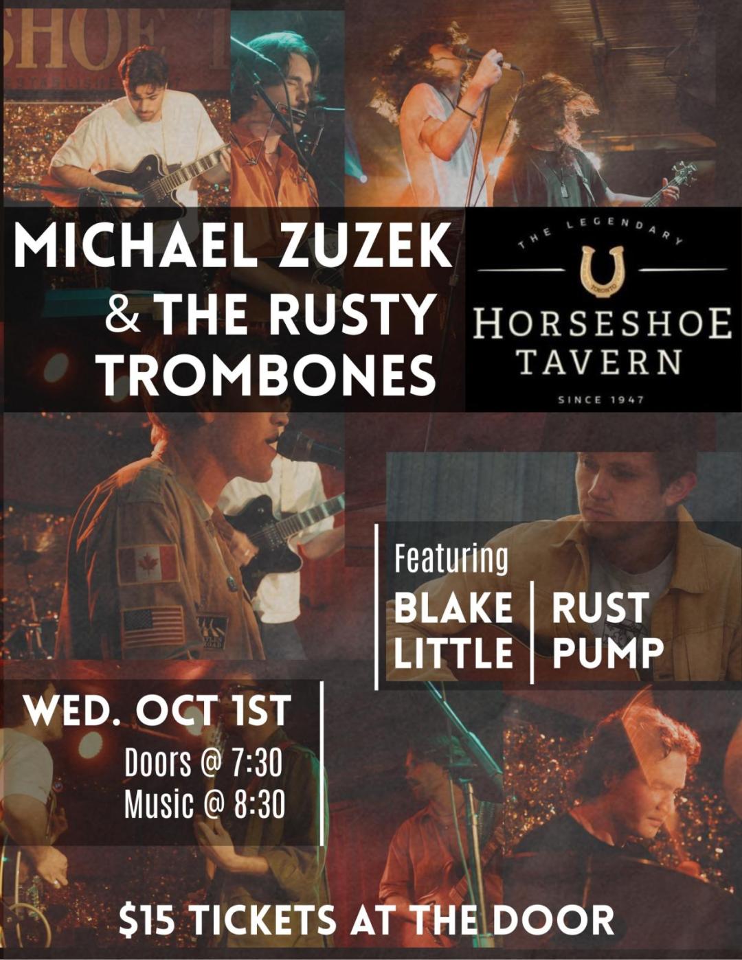 Tickets for Michael Zuzek & the Rusty Trombones with Blake Little and ...