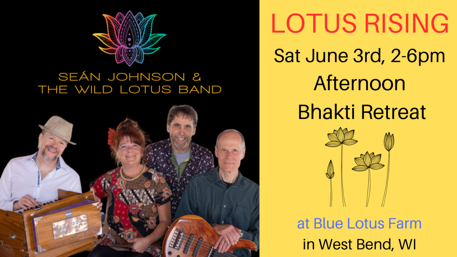 Tickets for Lotus Rising - Afternoon Bhakti Retreat in West Bend from ...