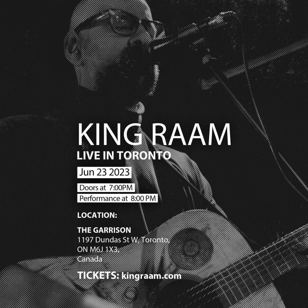 Tickets for King Raam in Toronto from ShowClix