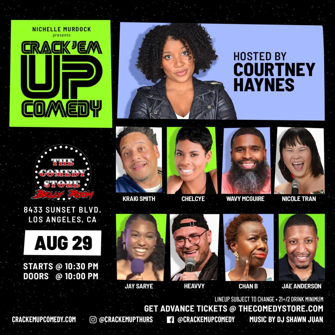 Tickets for *Low Ticket Warning* Crack'Em Up Thursdays - Hosted by ...