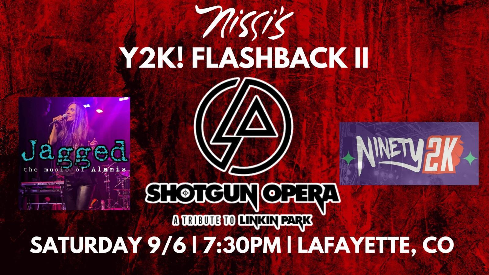 Tickets for Y2K Flashback II - Jagged | Ninety2K | Shotgun Opera from ...