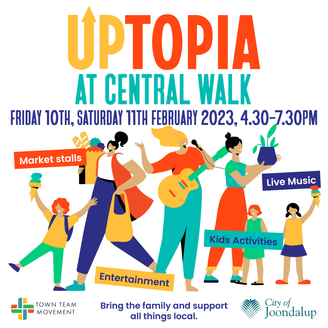 Tickets for UPTOPIA at Central Walk in Perth from Ticketbooth