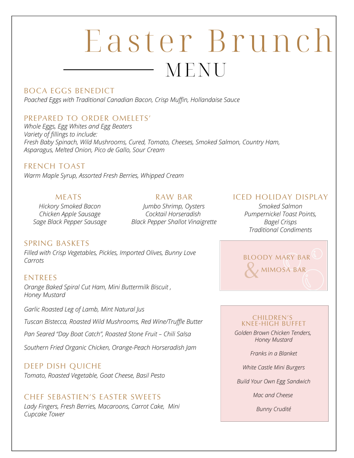 Tickets for Easter Brunch 12:00pm Seating | Resort Guests in Boca Raton ...