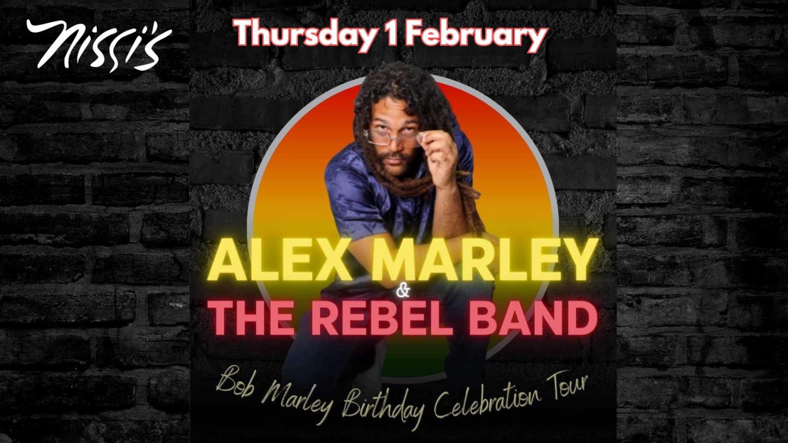 Tickets for Alex Marley & the Rebel Band Celebrating Bob Marley's ...