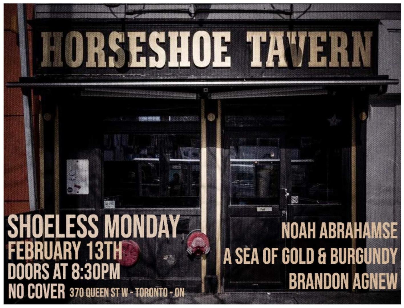 Tickets for Shoeless Monday in Toronto from Showclix