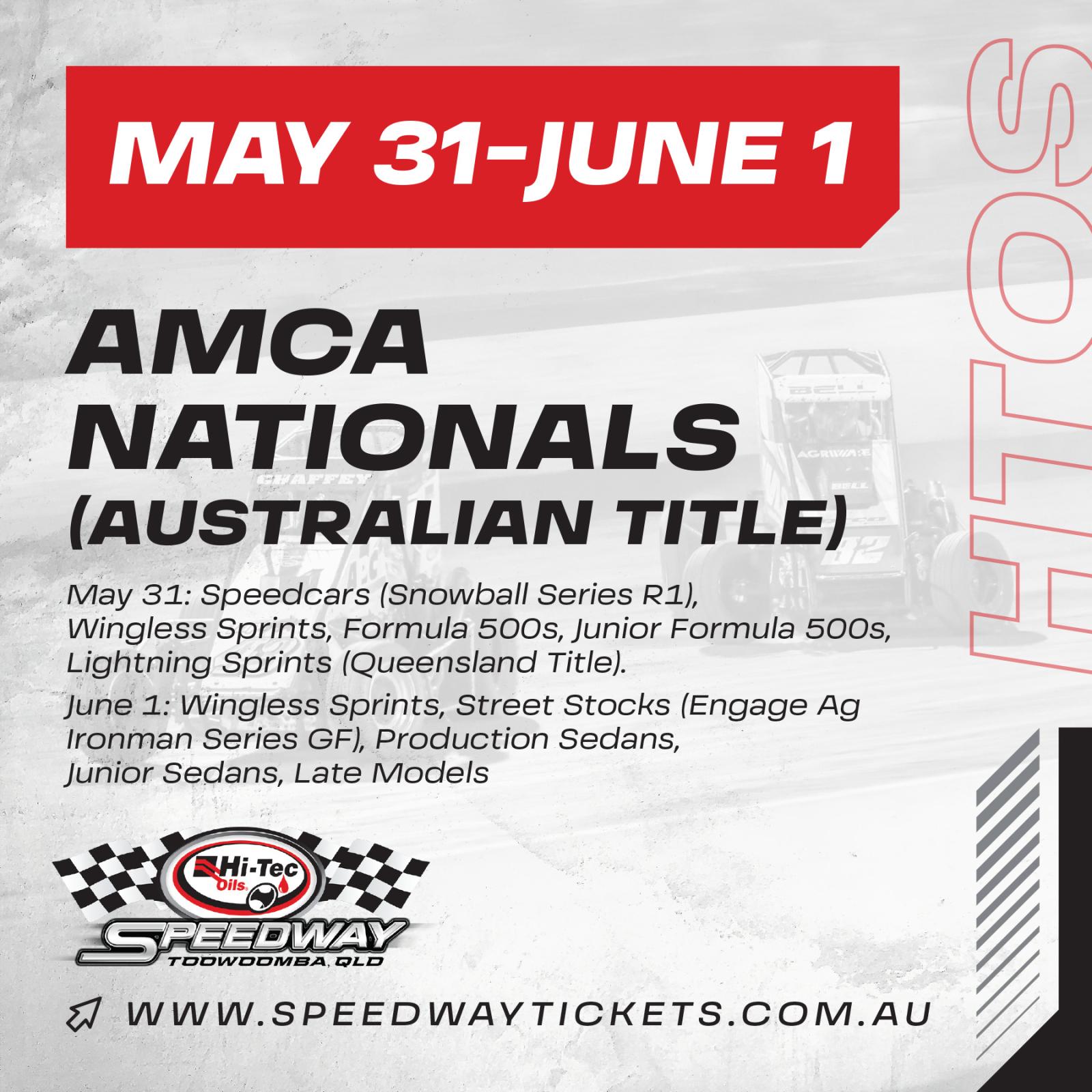 Tickets for Australian AMCA Title in Charlton from Speedway Tickets