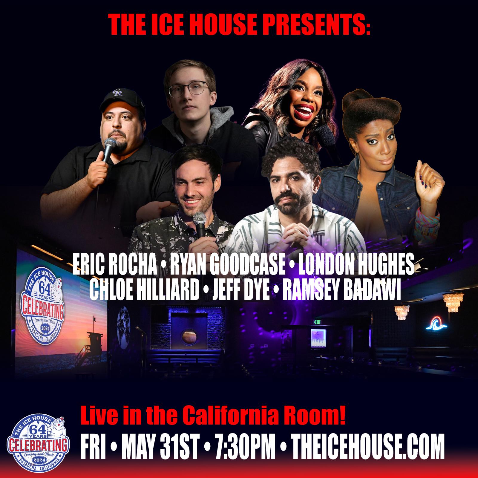 Tickets for ERIC ROCHA, RYAN GOODCASE, LONDON HUGHES in Pasadena from ...