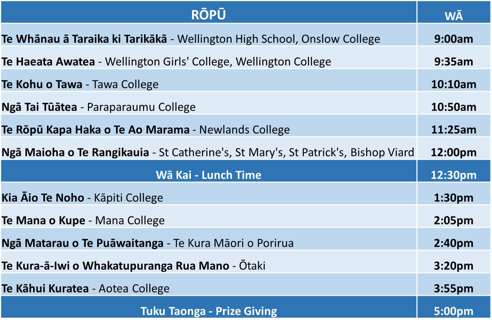 Tickets for Te Whakataetae Kapahaka Tuarua in Porirua from Ticketspace