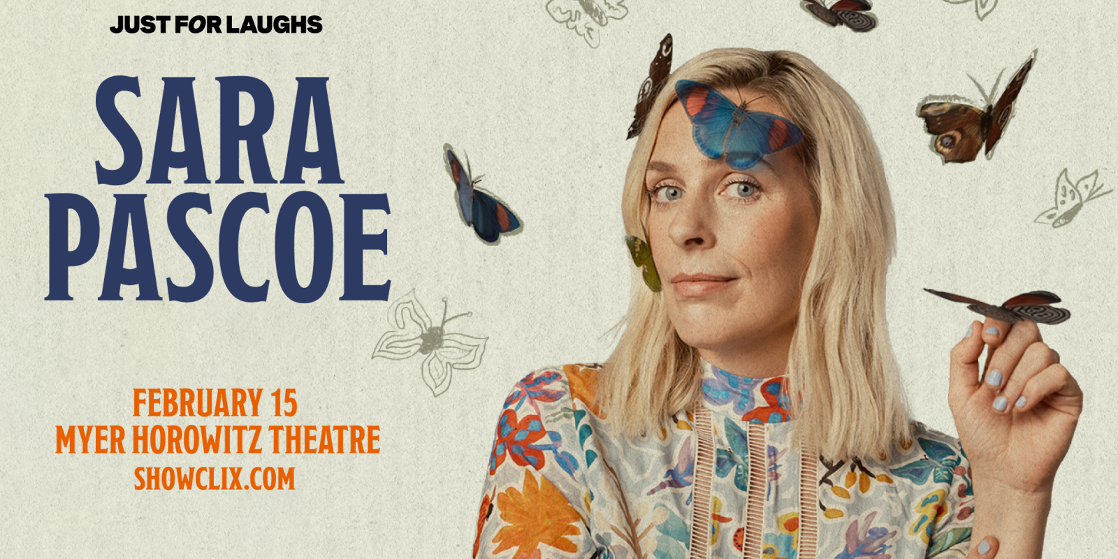 Tickets for Sara Pascoe in Edmonton from Horowitz Events Centre