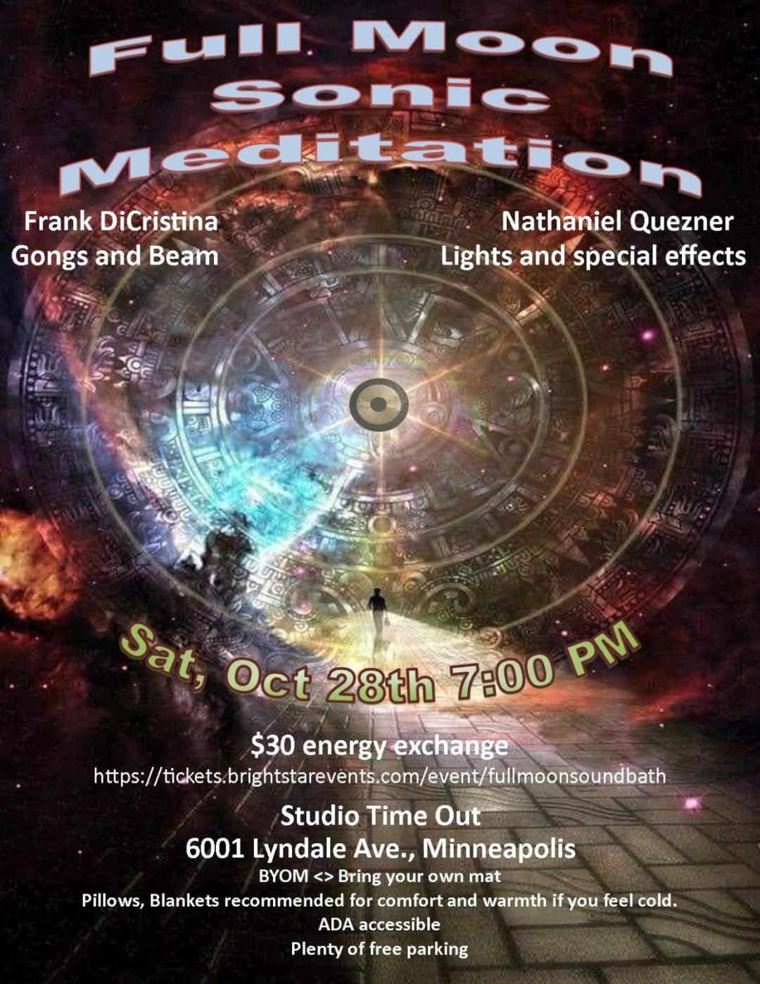 Tickets for Full Moon Sonic Meditation in Minneapolis from BrightStar ...