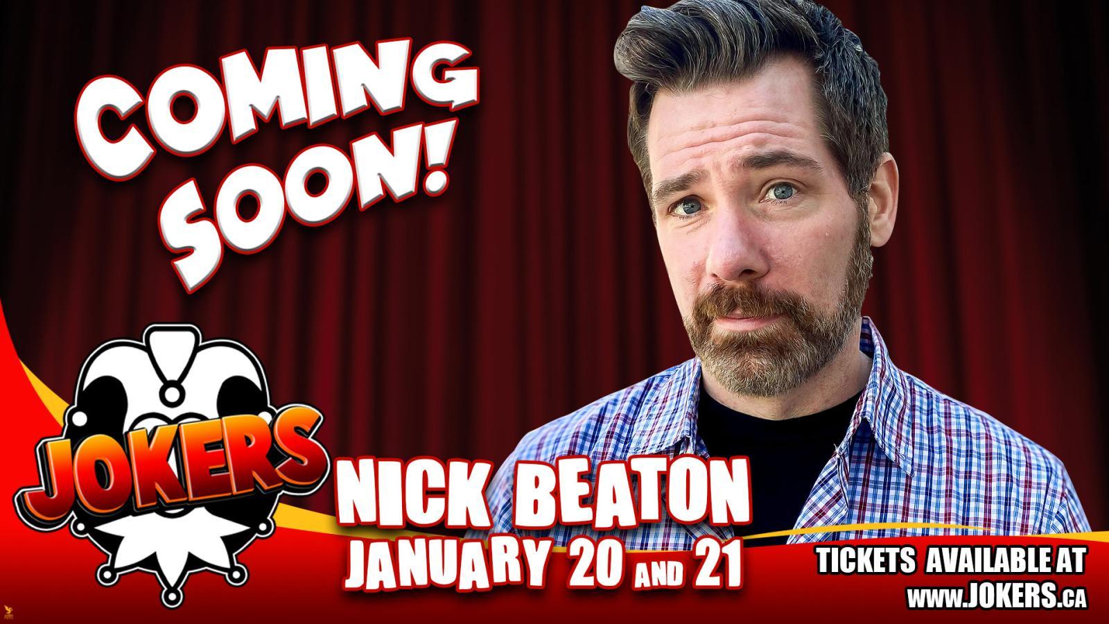 Tickets for Headliner Nick Beaton in Richmond Hill from ShowClix