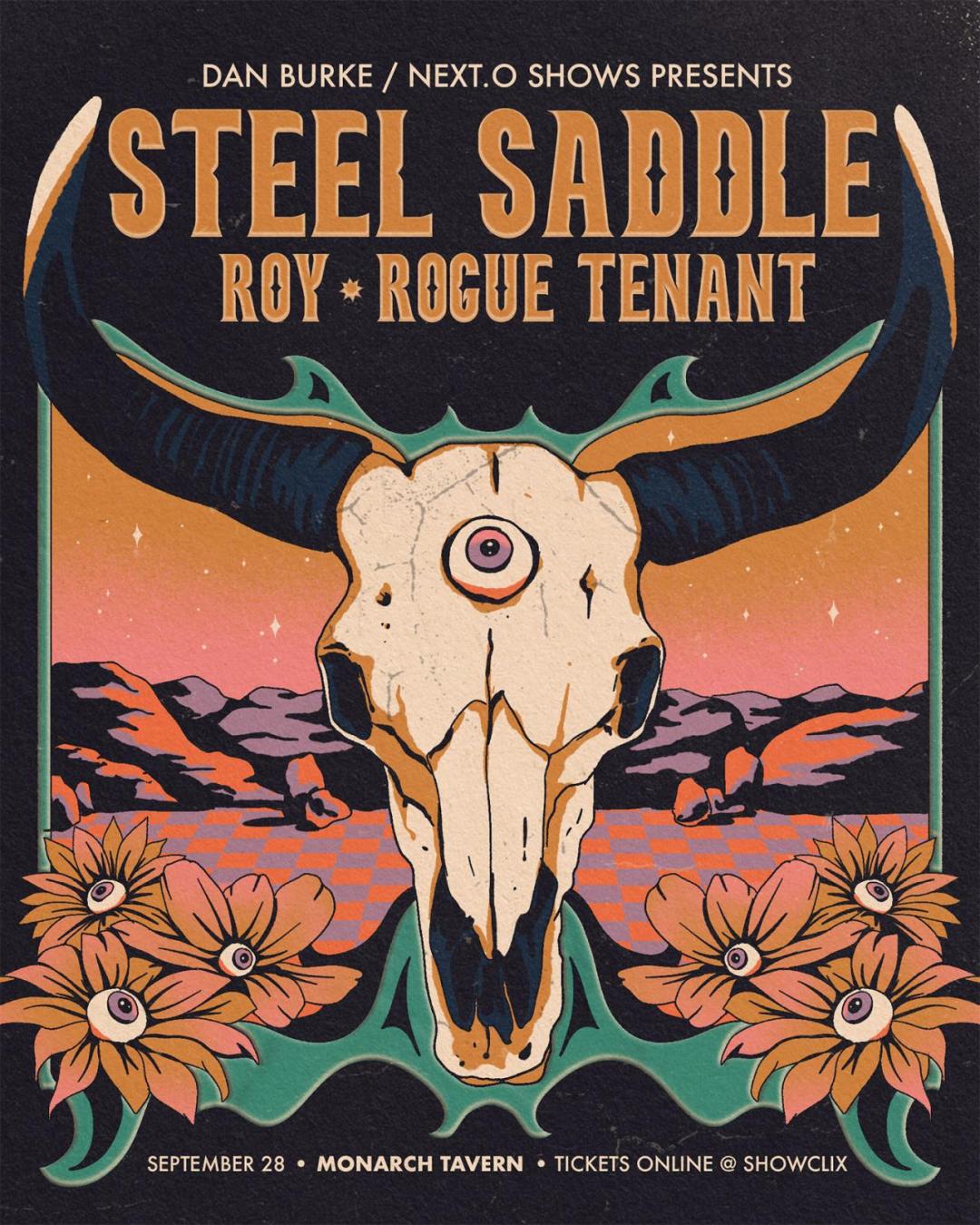Tickets for Steel Saddle w/ Roy, Rogue Tenant in Toronto from ShowClix