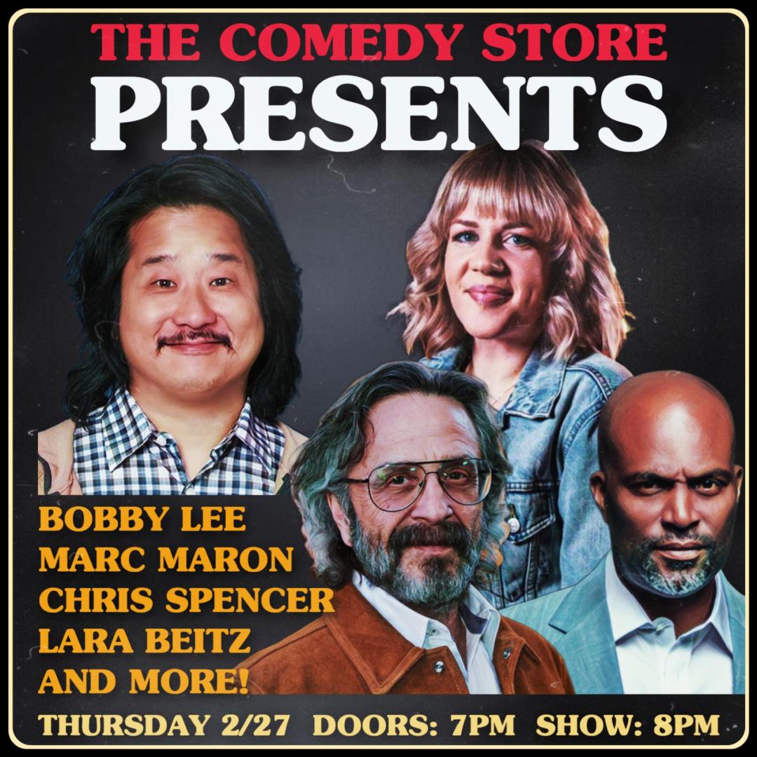 Tickets for The Comedy Store Presents... Bobby Lee, Marc Maron, Chris ...