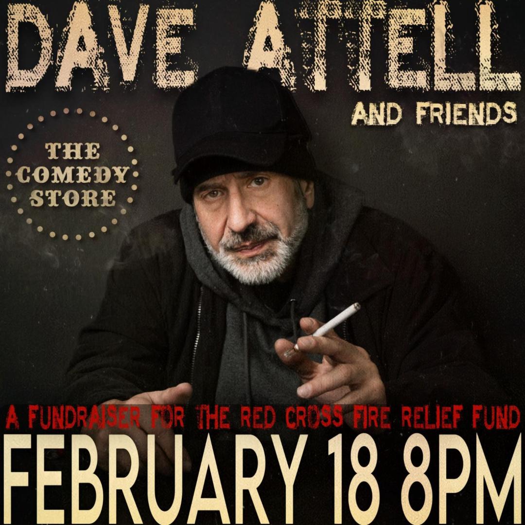 Tickets for *SOLD OUT* Dave Attell & Friends - A Fundraiser for the Red Cross Fire Relief Fund ...