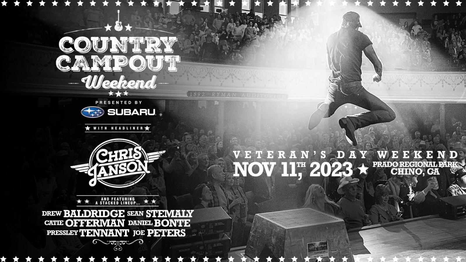 Country Campout Weekend in Chino - Checkout