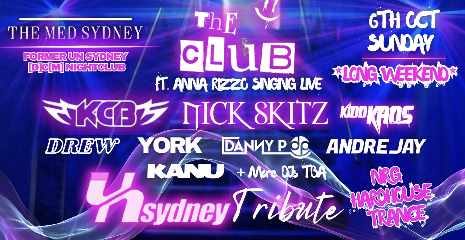 THE CLUB - UN SYDNEY LONG WEEKEND *SPECIAL EVENT* in Surry Hills - Checkout