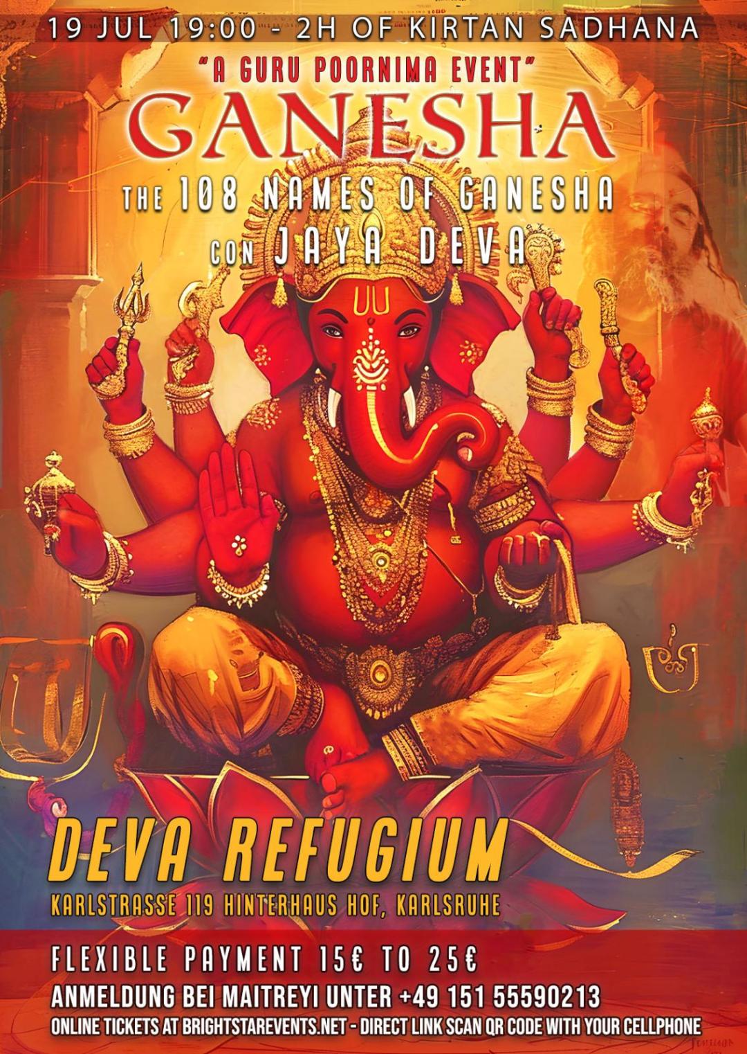 Tickets for Karlsruhe - Ganesha Kirtan with Jaya Deva in Karlsruhe from ...