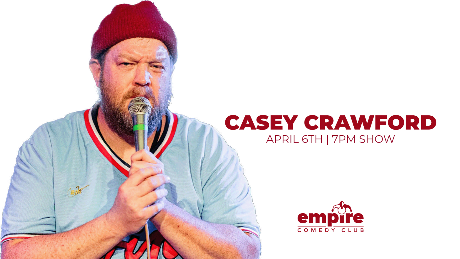 Tickets for Casey Crawford at Empire Comedy Club in Portland from ShowClix