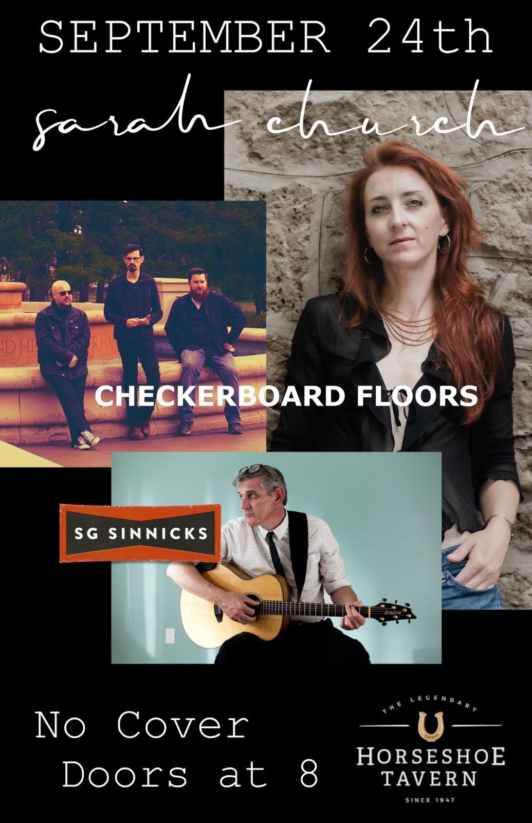 Tickets for Sarah Church with Checkerboard Floors & SG Sinnicks in ...